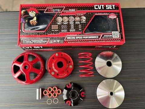 ORIGINAL MUTARRU RACING CVT PULLEY SET FOR M3 / MIO / CLICK / NMAX V1 V2 / AEROX / BEAT FI / PCX ...