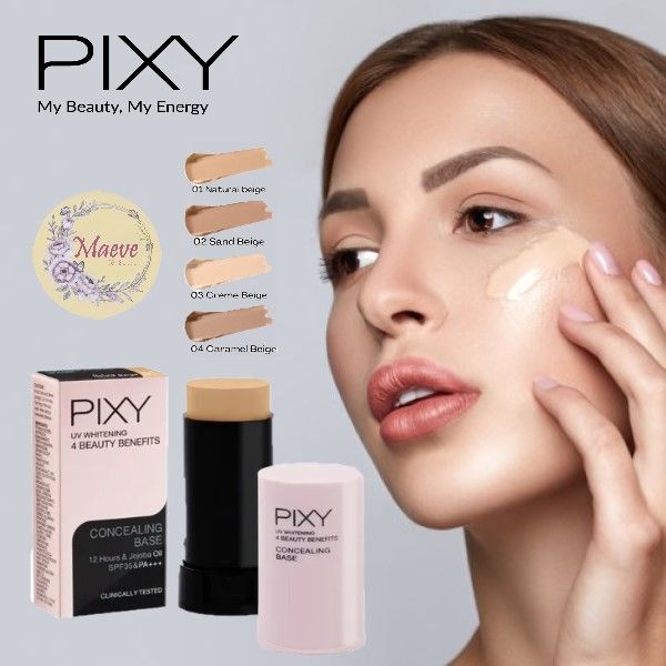 ~~MAEVE~~ PIXY UV Whitening 4 Beauty Benefits Concealing Base - Contour ...