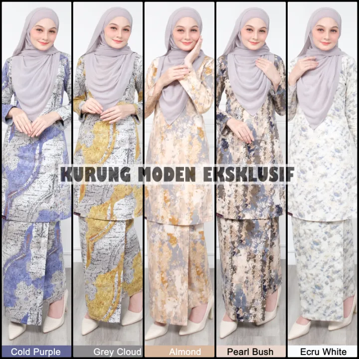 MEGA SALES BAJU KURUNG MODEN EKSKLUSIF BY DHIA COTTON | Lazada