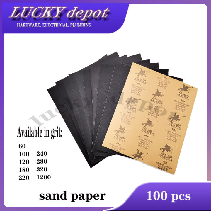 Sand Paper / Abrasive Paper / Papel de Liha ( Sold per 100 Sheets ...