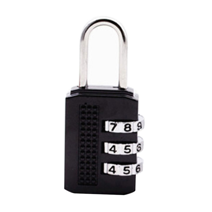 Bhece Nice 3 Digit Dial Combination Code Number Lock Padlock For ...