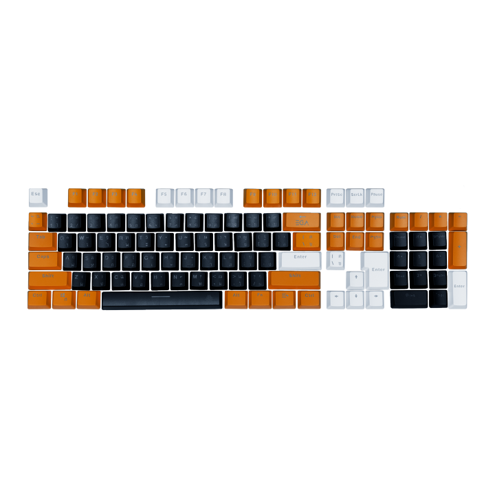 คีย์แคป Keycaps EGA TYPE MGKC4 PBT ไฟทะลุทุกตัวอักษร!! มีให้เลือกหลายสี ...