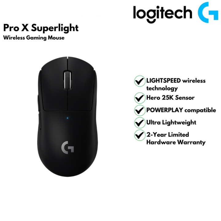 Logitech G Pro X Superlight Wireless Gaming Mouse (2-YEARS WARRANTY ...