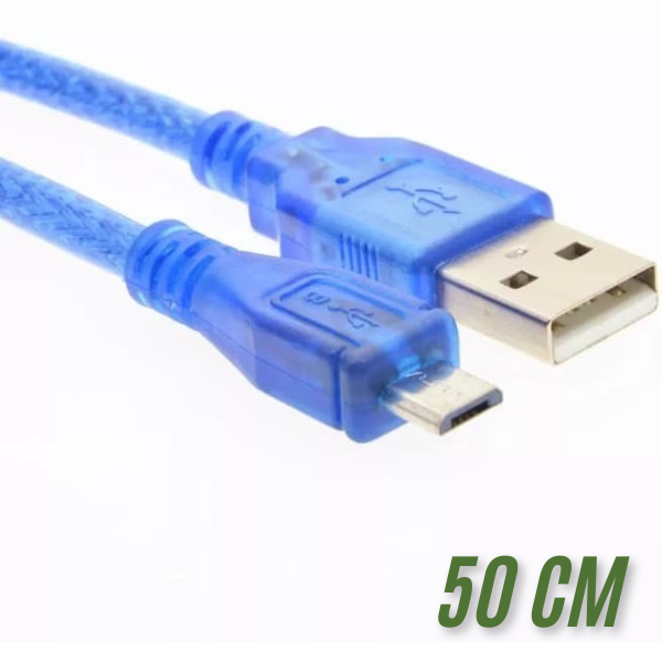 Kabel Data Micro USB Arduino Micro USB ESP32 ESP8266 50CM 50 CM ...