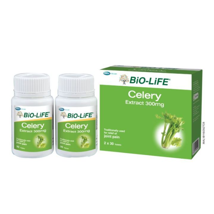 Bio-Life Celery 300MG ( 30 tablets X 2) | Lazada