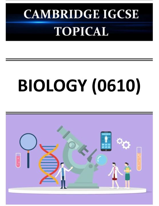 Igcse Biology 0610 Topical questions papers (P2,P4,P6) | Lazada