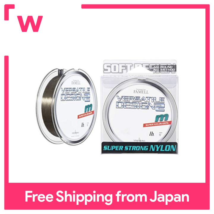 YAMATOYO TEGSU (YAMATOYO) Nylon Line Versatile Design 2 Nylon 300m No.2 8lb Brown | Lazada PH