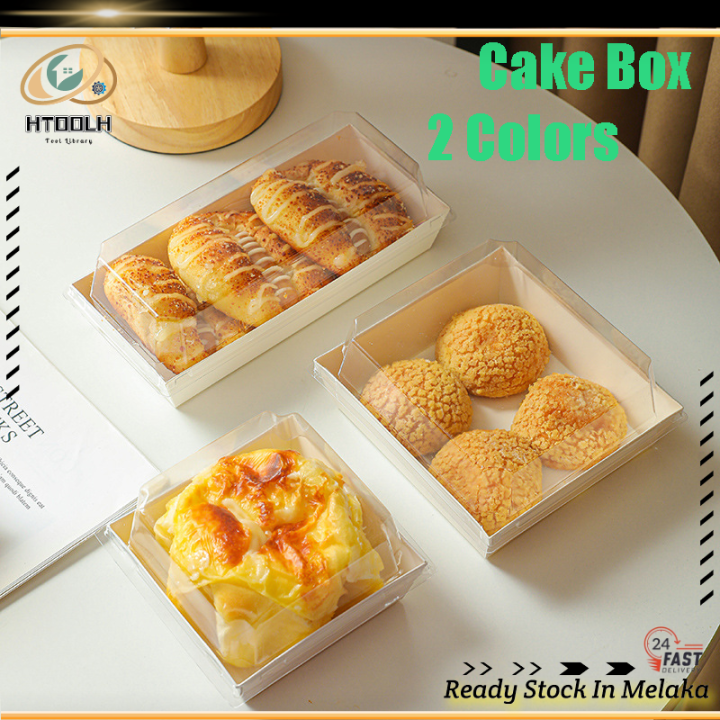 HTOOLH Cake Packaging Box Portable Cake Storage Box Gift Paper Cup Cake ...