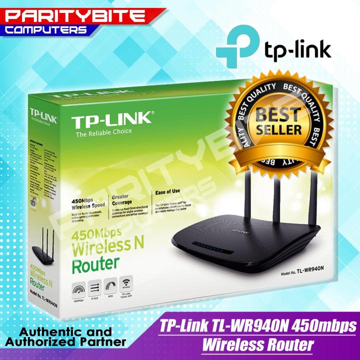 TP-Link TL-WR940N 450mbps Wireless Router | Lazada PH