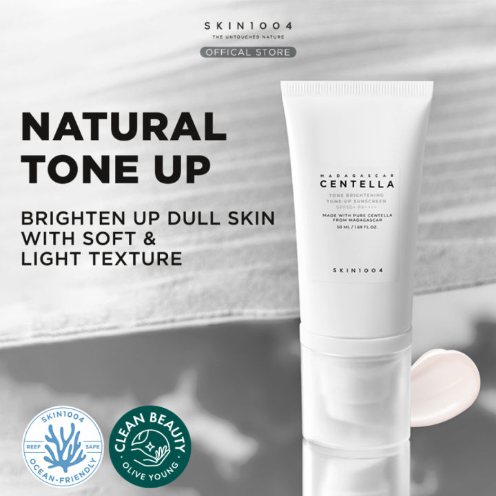 SKIN1004 Madagascar Centella Tone Brightening Tone-Up Sunscreen SPF50 ...