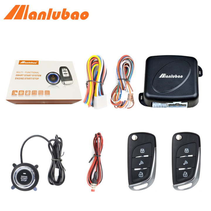 Manlubao C5 Remote Engine Start/Stop System Push Start Button Remote ... Manlubao C5 Remote Engine Start/Stop System Push Start Button Remote ...