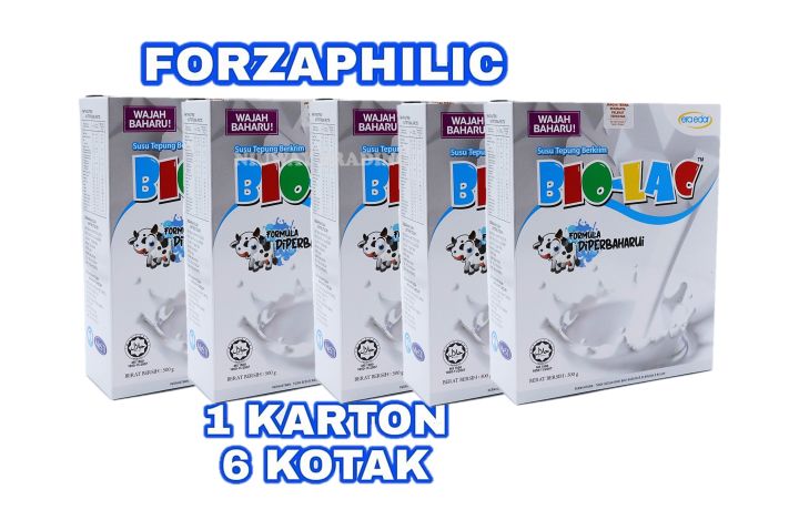 BIO-LAC CREAM MILK POWDER 6 BOX x 500GM | Lazada