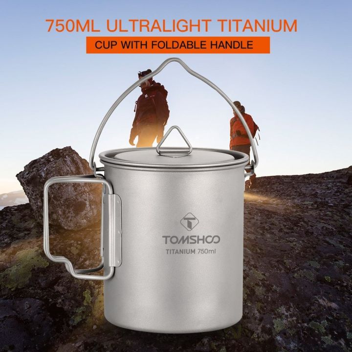 Titanium Mug Pot Tomshoo 750ml | Lazada Indonesia