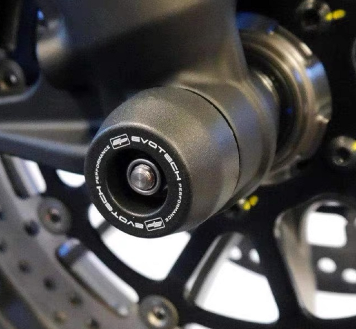 For KAWASAKI ZX-10R ZX10R ZH2 Motorcycle Front Rear Axle Fork Sliders ...