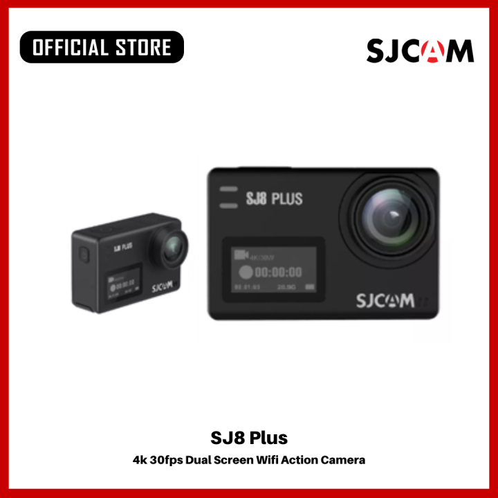 SJCAM SJ8 Plus 4k 30fps Dual Screen Wifi Action Camera | Lazada PH