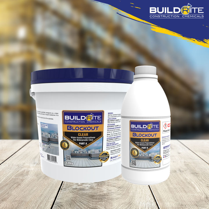 BUILDRITE BLOCKOUT CLEAR 3.8kg gallon set | Lazada PH