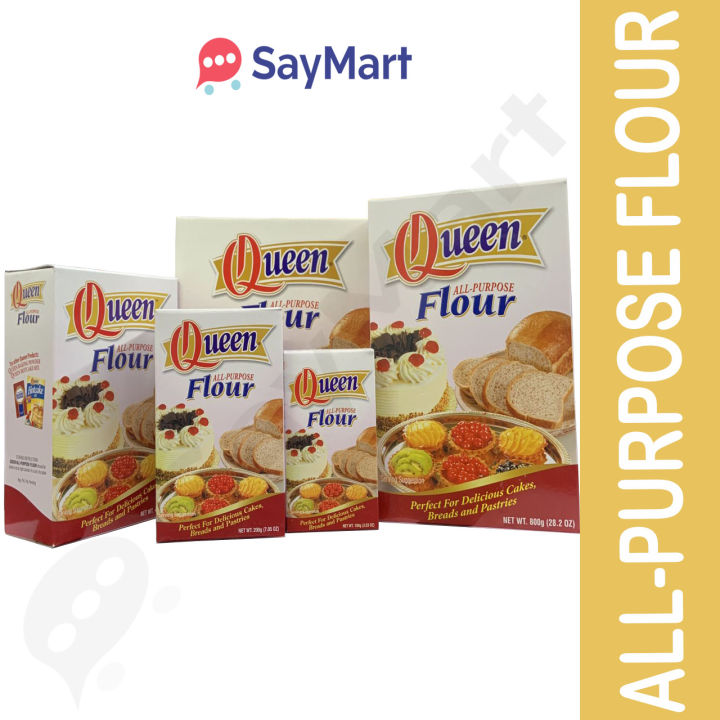 Queen All-Purpose Flour 100g - 800g | Lazada PH