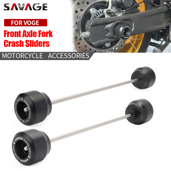 Front Rear Axle Fork Crash Sliders For VOGE Valico 525 DS 525X DSX 2023 ...