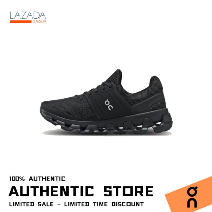 [ของแท้ 100%] LIMITED TIME OFFER On Running Cloudswift " Black " SPORTS ...