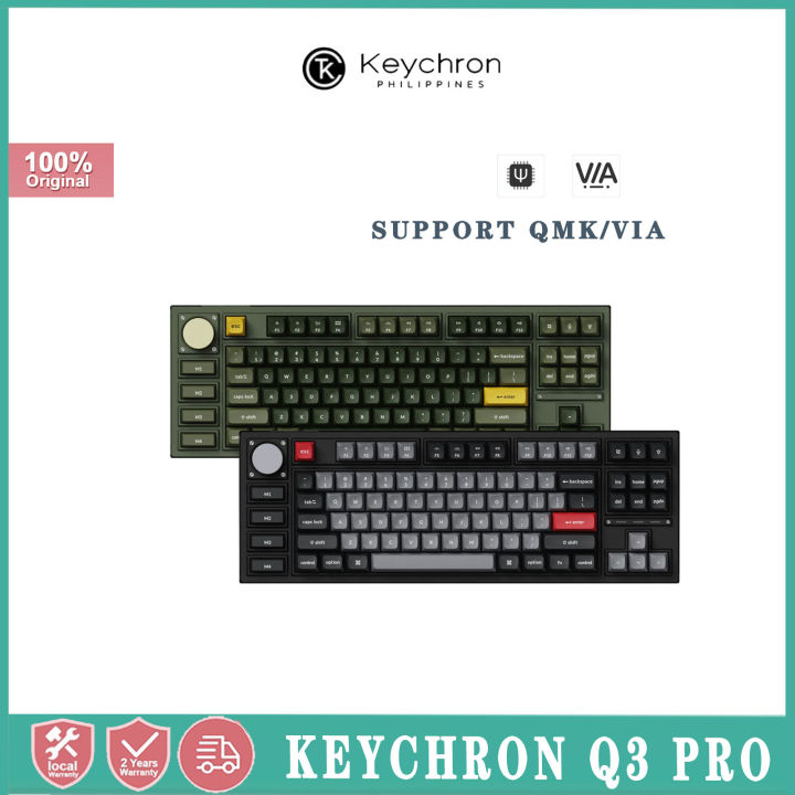 Keychron Q3 Pro SE QMK/VIA Bluetooth Mac Mechanical Keyboard Gasket ...
