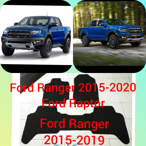 Ford Raptor nomad rubber car mat with piping Raptor Ranger nomad Rubber ...