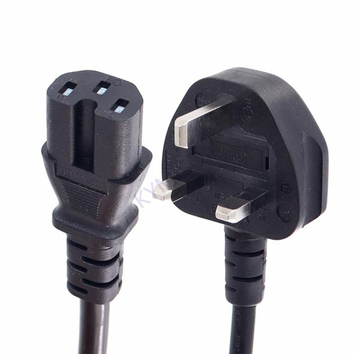 UK BS1363 To C15 Extension Cable, 3G1.0mm PDU UPS AC Power cord 13A ...