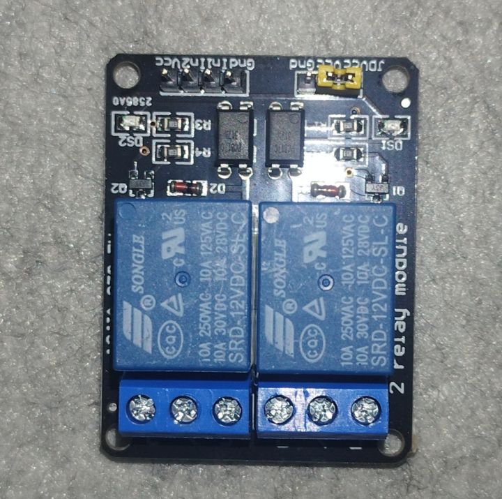 12V 2 CHANNEL RELAY MODULE FOR ARDUINO | Lazada PH