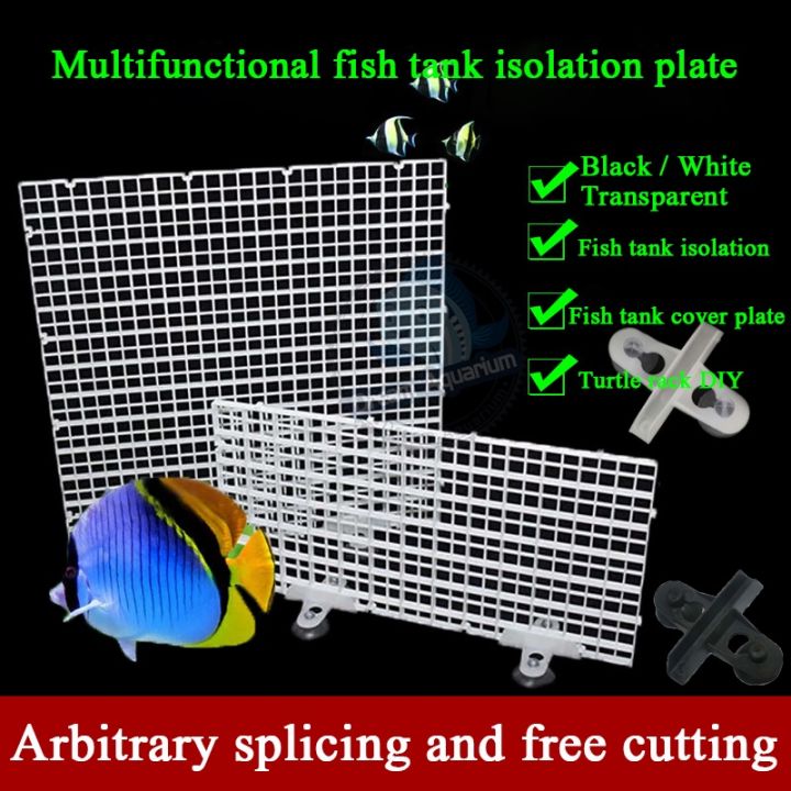 Fish Tank Isolation Board Bottom Divider Aquarium Grid Divider White ...