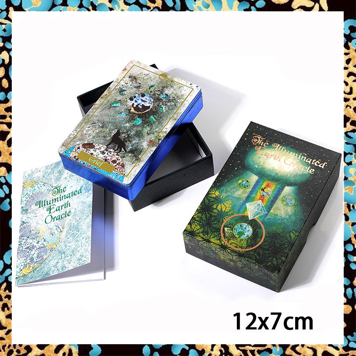 The Illuminated Earth Oracle Card | Standard Big Size 12x7cm | with ...