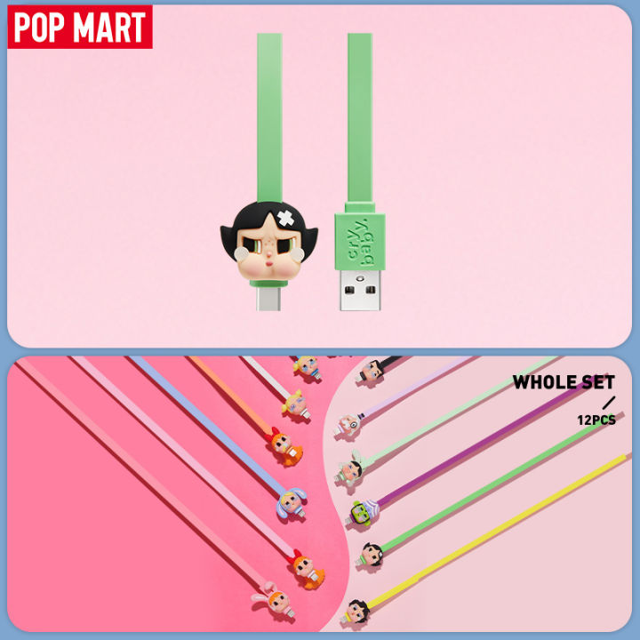 POP MART CRYBABY x Powerpuff Girls Series Cable Blind Box (iPhone/Type-C) | Lazada PH