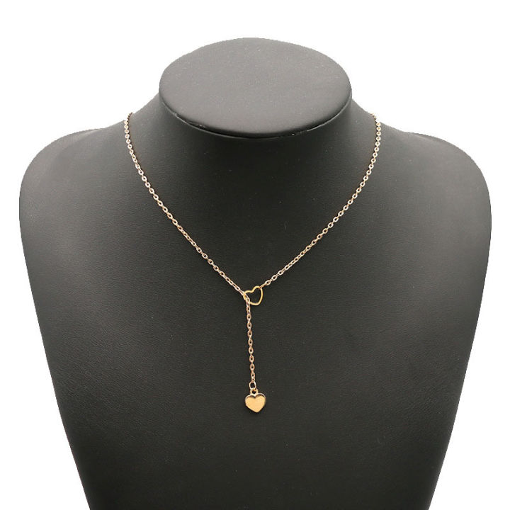 Ka💥 Kalung ganda campuran Han dengan kalung wanita bertulang besi ...