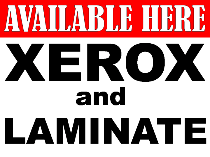 XEROX AND LAMINATE WATERPROOF LAMINATED SIGNAGE | Lazada PH XEROX AND LAMINATE WATERPROOF LAMINATED SIGNAGE | Lazada PH