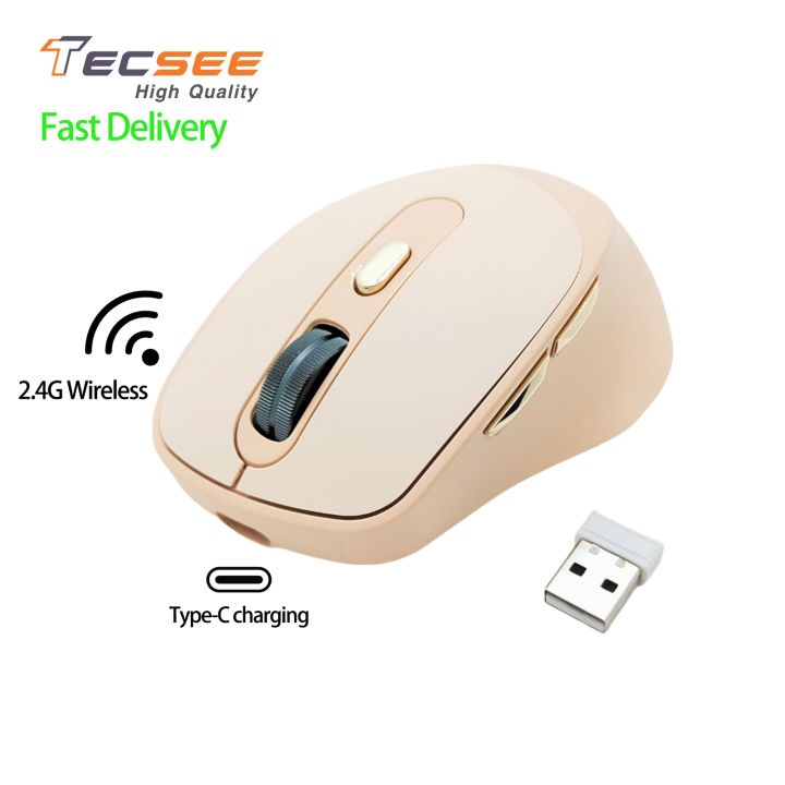 2023 Wireless Mouse 2.4Ghz Wireless Optical Laptop Mouse USB Receiver ...