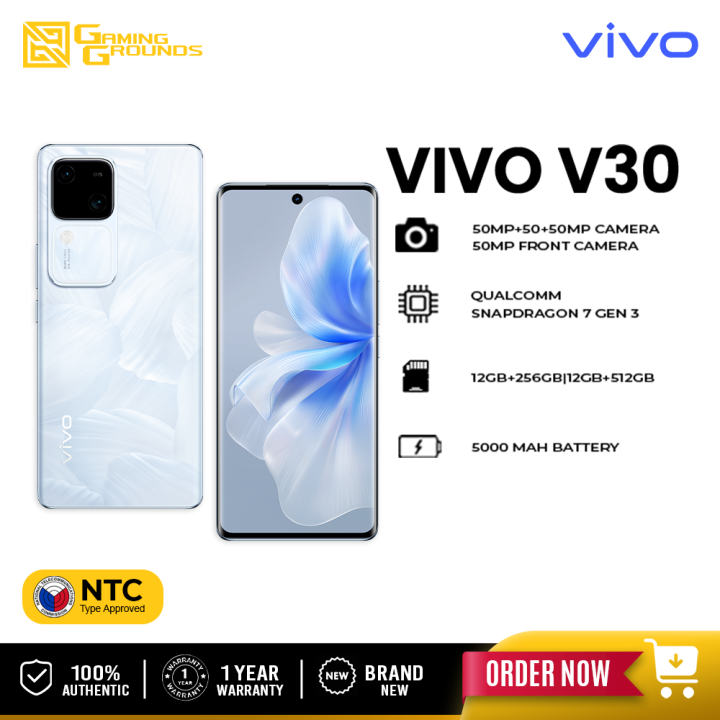 Vivo V30 5G 12Gb+256Gb | 12Gb+512Gb | Lazada PH