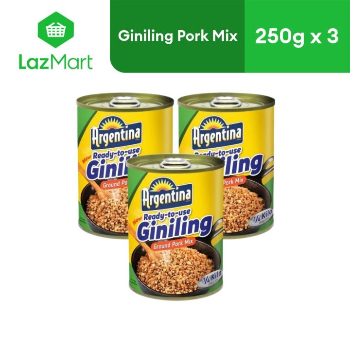 Argentina Ready-to-use Giniling 1/4 Kilo (250g) - Pack of 3 | Lazada PH