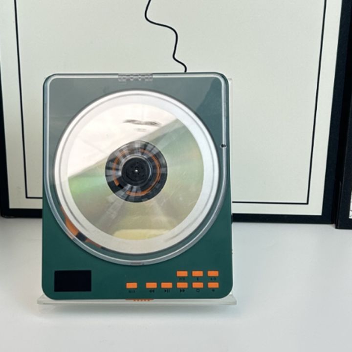 Transparent CD Player Portable English Learning Repeater CD Disc Album ...