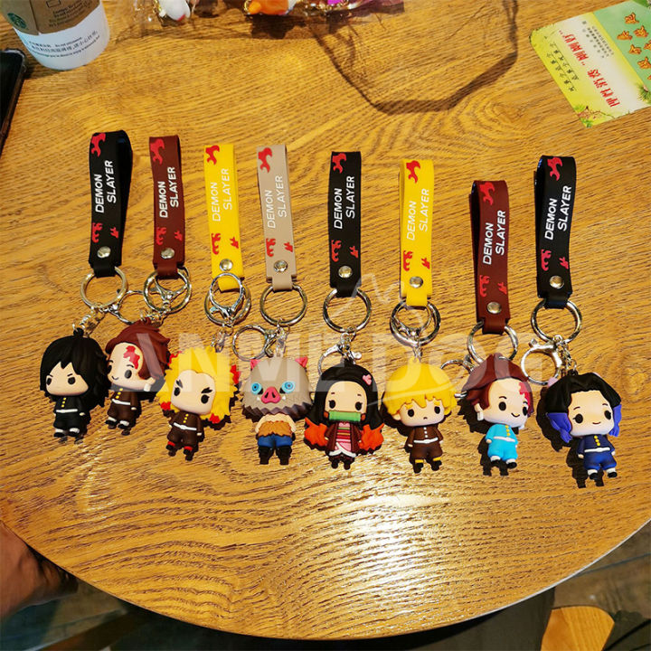 Demon Slayer Key Chain Figure Action Figure Adult Children Japan Anime ...