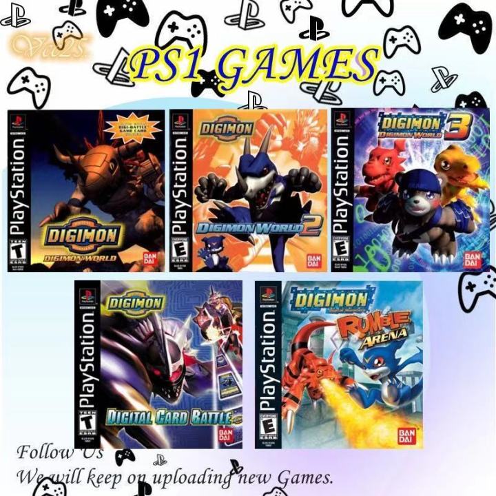 PS1 DISC * Digimon Series* [100% Brand New] | Lazada