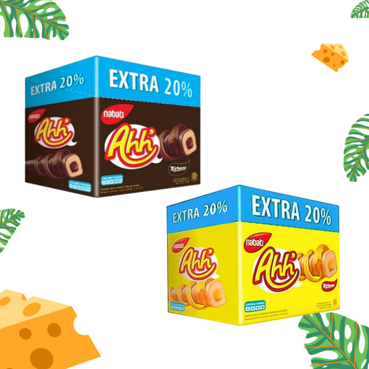 Nabati Ahh Richoco (Chocolate/Cheese) 20 x 5g | Lazada