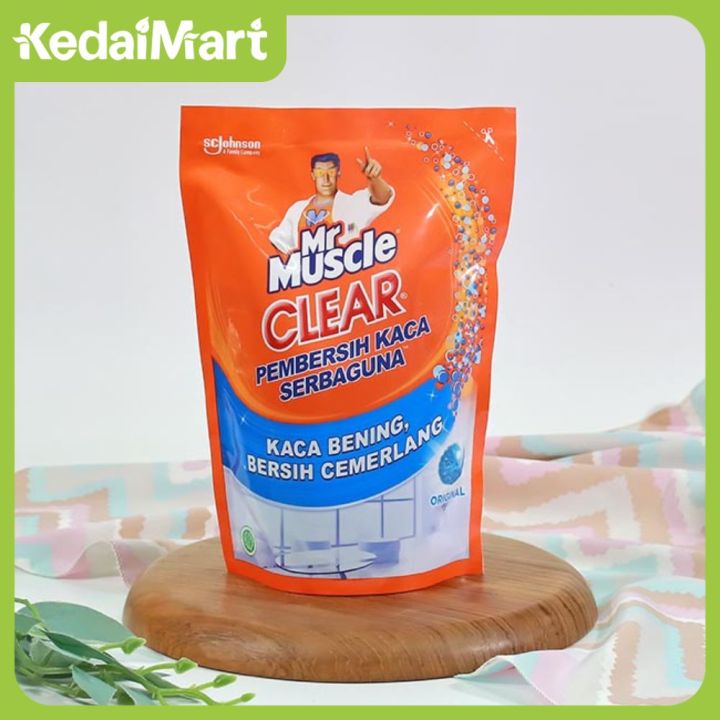 Clear Pembersih Kaca Mr Muscle Biru 440 ml | Lazada Indonesia