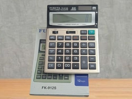 [BISA COD] PROMO ! Kalkulator Arashi FUKUTA KALKULATOR FK912 / Kalkulator Kantor / Kalkulator ...