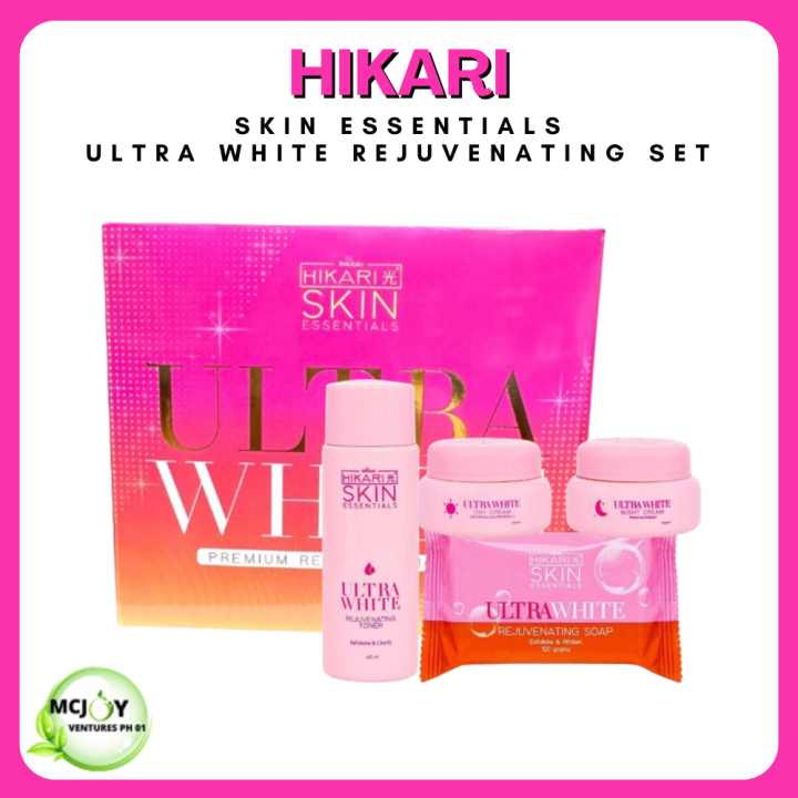 HIKARI ULTRA WHITE Rejuvenating Set by Hikari Skin Essentials ...