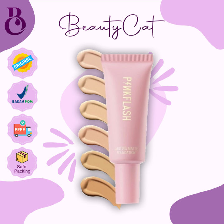 PINKFLASH Lasting Matte Foundation | Pink Flash Liquid Foundation Alas ...