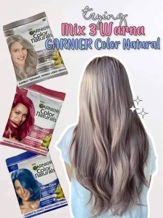 Garnier Color Naturals Sachet | Garnier Hair Color | Garnier Pewarna ...