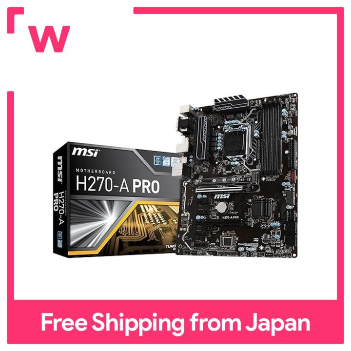 MSI H270-A PRO Motherboard with Intel H270 chipset MB4136 | Lazada PH