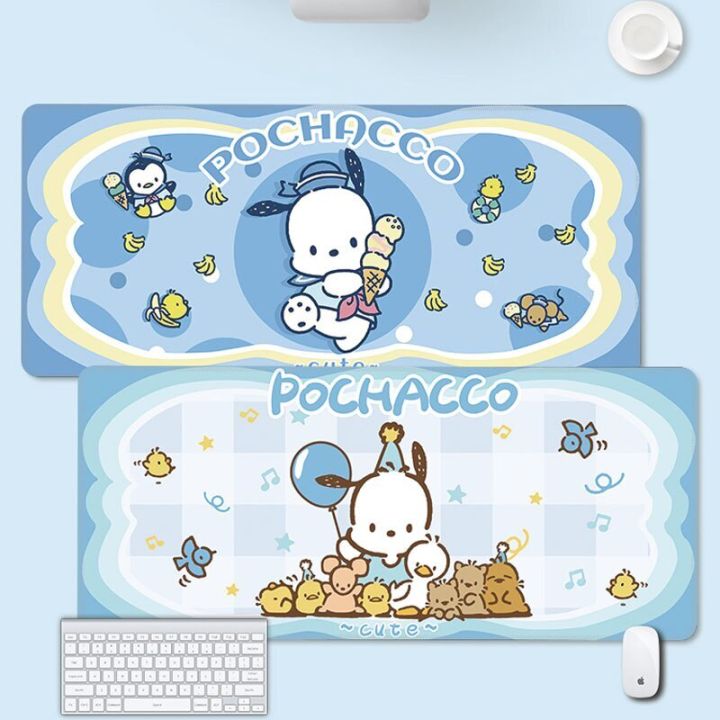 Kawaii Pochacco Large Mousepad Game Mouse Pad Gamer Big Mouse Mat Cute ...