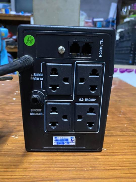 เครื่องสำรองไฟ CLEANLINE UPS (850VA /325 Watt) มือสองราคาถูก | Lazada.co.th