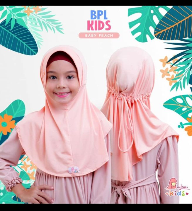 bpl kids- bpl anak-bpl m-miulan hijab original | Lazada Indonesia