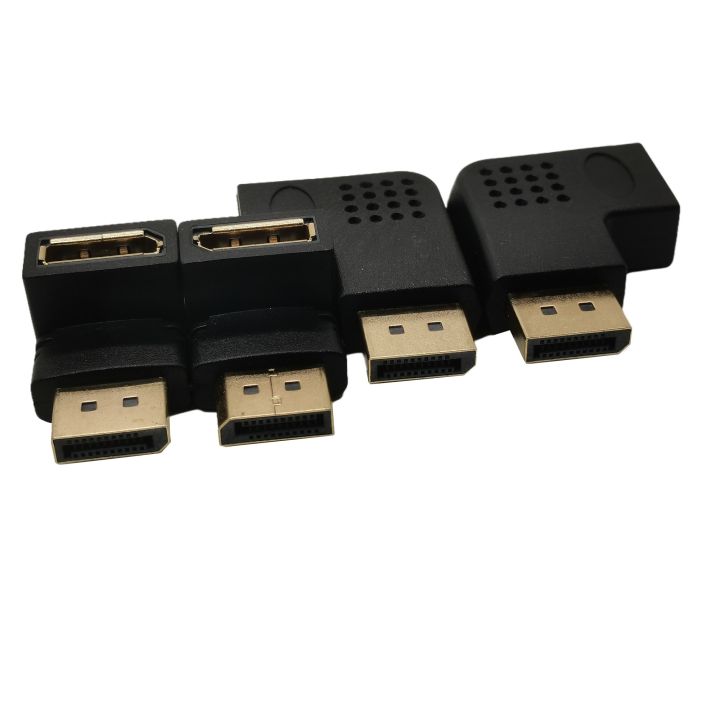 90 degree Angle Displayport 1.2 converter UP down Displayport adapter ...