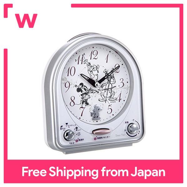 SEIKO CLOCK Disney Melody Alarm Clock (Silver) FD464S | Lazada Singapore
